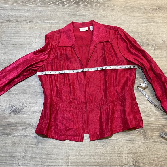 Chico's | Jackets & Coats | Chicos Mid Sleeve Jacket No Buttons | Poshmark